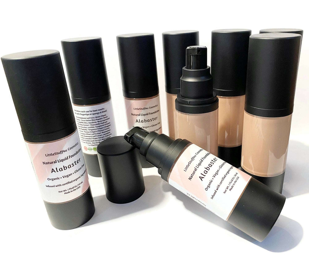 Organic Liquid Foundation LittleStuff4u – LittleStuff4u Cosmetics