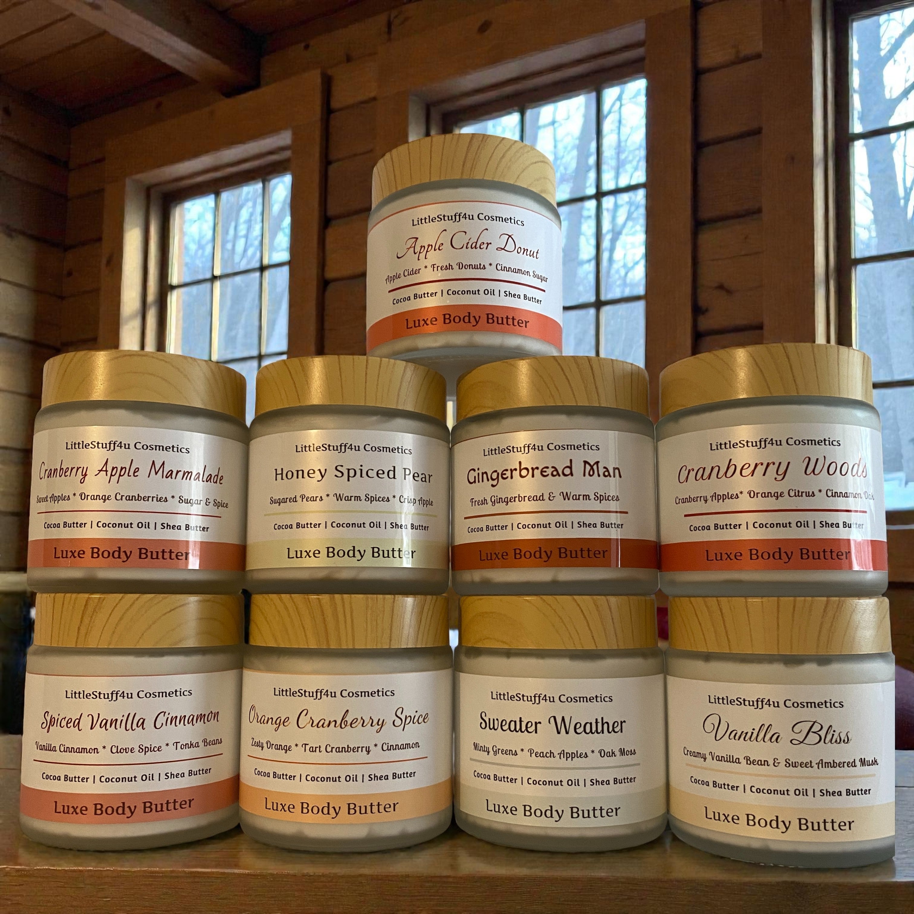 Natural Body Butter | Winter Scents – LittleStuff4u Cosmetics