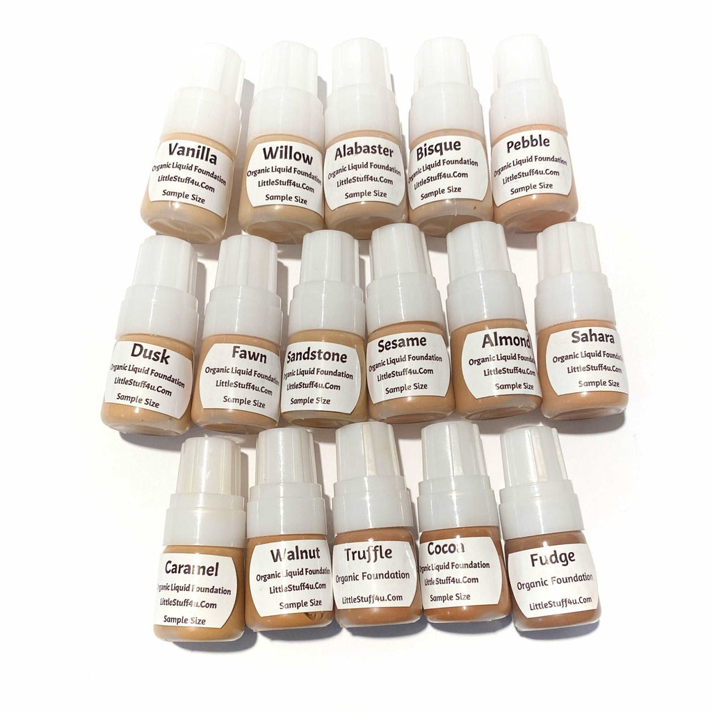Organic Liquid Foundation Sample LittleStuff4u – LittleStuff4u Cosmetics