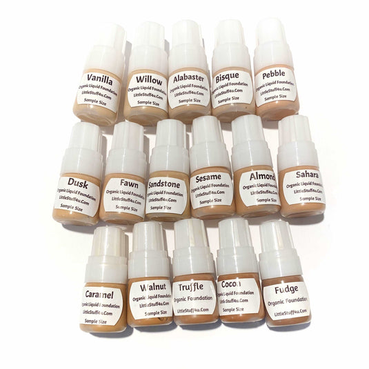Organic Liquid Foundation Sample LittleStuff4u – LittleStuff4u Cosmetics